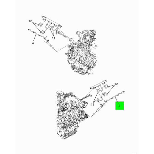 6040655C91 Navistar International | Fuel Injection Pump Fuel Return ...