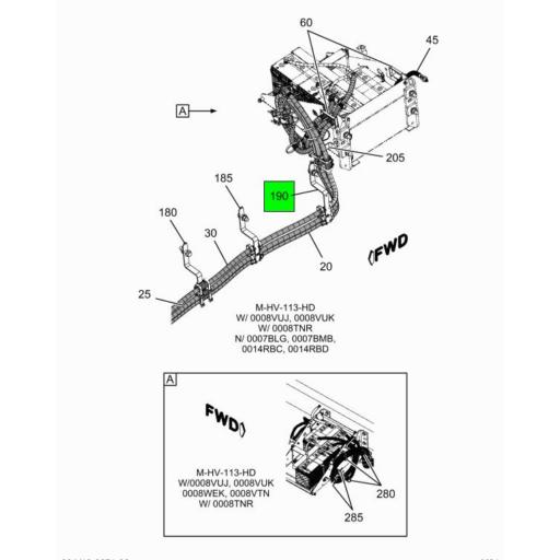 6135717C1 Navistar International | Battery Cable Support | Source One ...