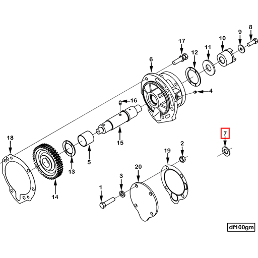 S690 Cummins | Plain Washer | Source One Parts Center