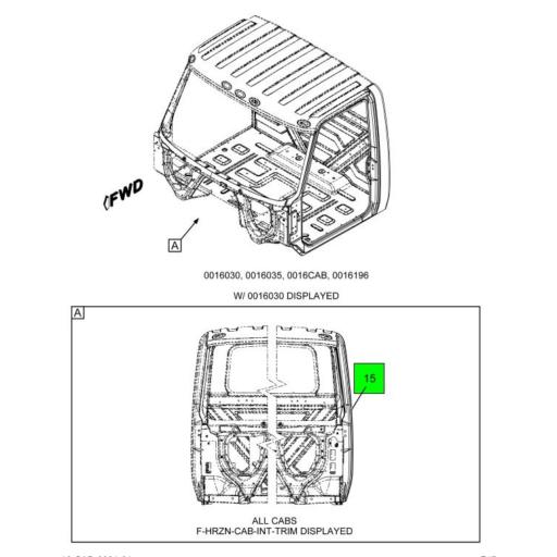 3579435C95 Navistar International | Panel Side Body Assembly Welded ...