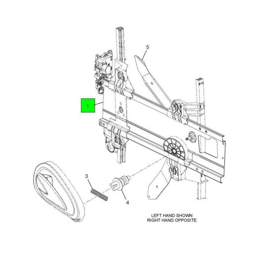 2601850C1 Navistar International | Left-Hand Brace Beam Sub-Assembly ...