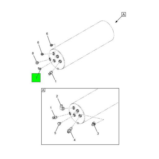 3829711C1 Navistar International | ELBOW 45 DEGREE M22 X 3/8 PTC ...