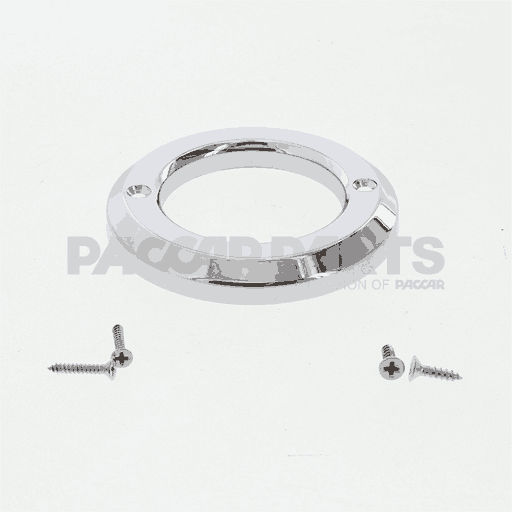MC1616BK Kenworth | Round Chrome Plastic Marker Light Bezel Bulk 2 Inch ...