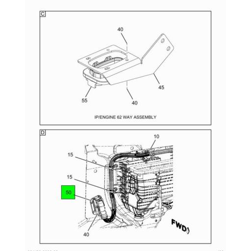 4134146C1 Navistar International | BLOCK SEAL PLATE | Source One Parts ...