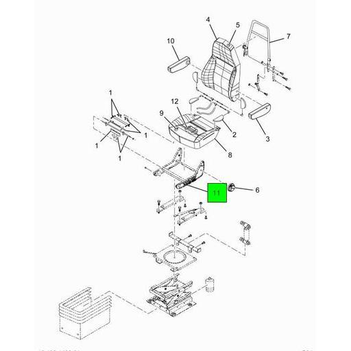 2524120C1 Navistar International | Rocker Valve Seat Assembly | Source ...