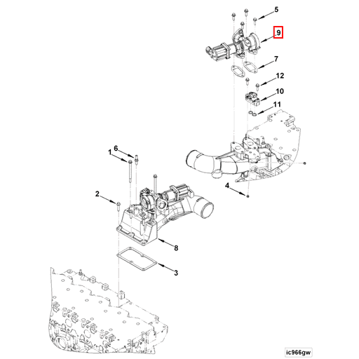 5271307 Cummins | Exhaust Gas Recirculation Valve | Source One Parts Center