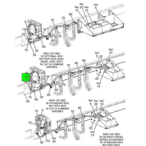 R2X6911305 Navistar International | CABLE BATTERY | Source One Parts Center