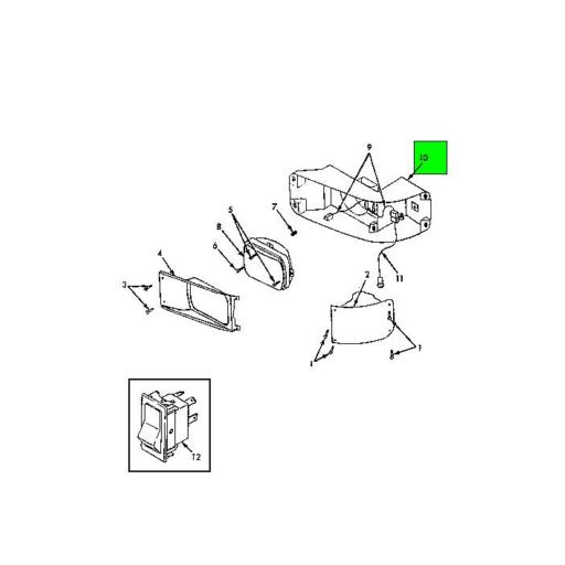 1653796C5 Navistar International | Right Heavy-Duty Light Panel ...