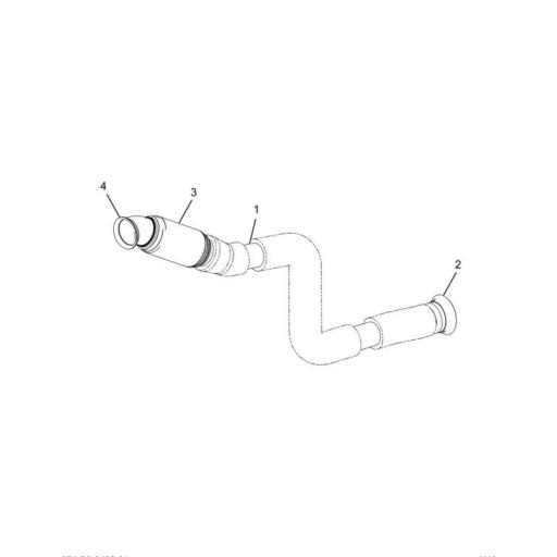 4076469C2 Navistar International | Turbocharger Pipe Assembly DS UR ...