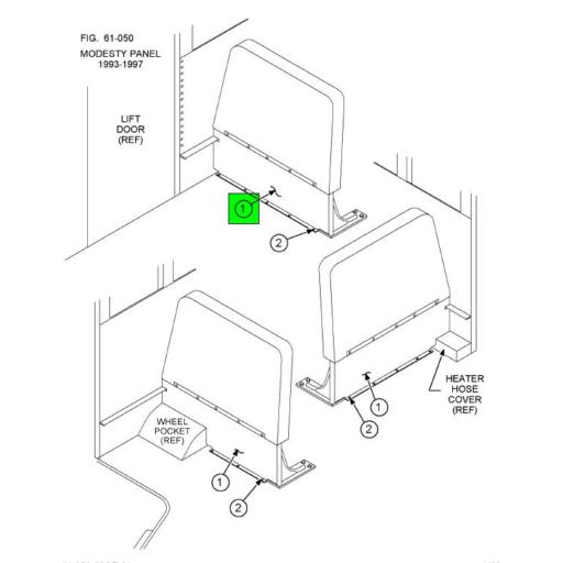 429544004 IC Bus | Modesty Panel 39-Inch Left-Hand Bolt-On | Source One ...