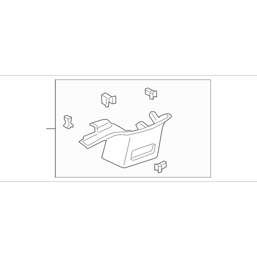 JL1Z4031011CF Ford | Body D-Pillar Trim Panel Onyx Pillar | Source One ...