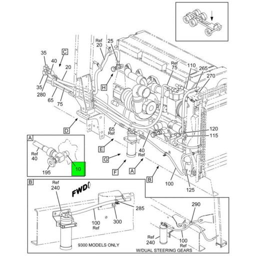 3525295C3 Navistar International | Air Compressor Adapter Without Ring ...