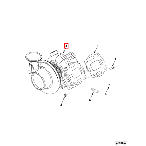3536620 Cummins | Turbocharger | Source One Parts Center