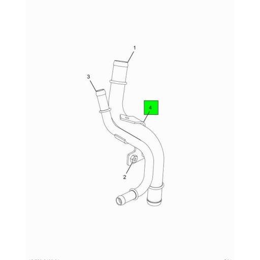 4239045C1 Navistar International | Surge Tank Pipe Support | Source One ...