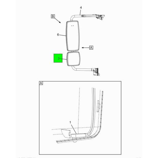 2514665C91 Navistar International | Convex Chrome Housing | Source One ...
