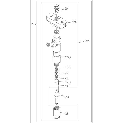8-97148-960-1 Isuzu | Inj Nozzle Asm | Source One Parts Center