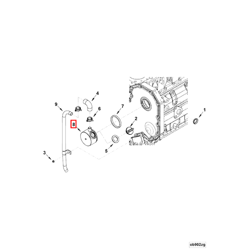 3944727 Cummins | BREATHERCRANKCASE | Source One Parts Center