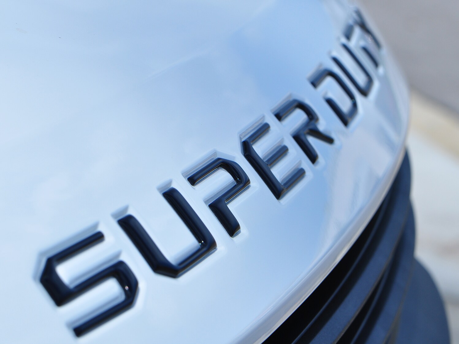 VPC3Z9942528GB Ford | Matte Black Hood Lettering | Source One Parts Center