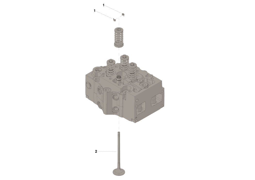 2881811 | Cummins® | Exhaust Valve Kit | Source One Parts Center