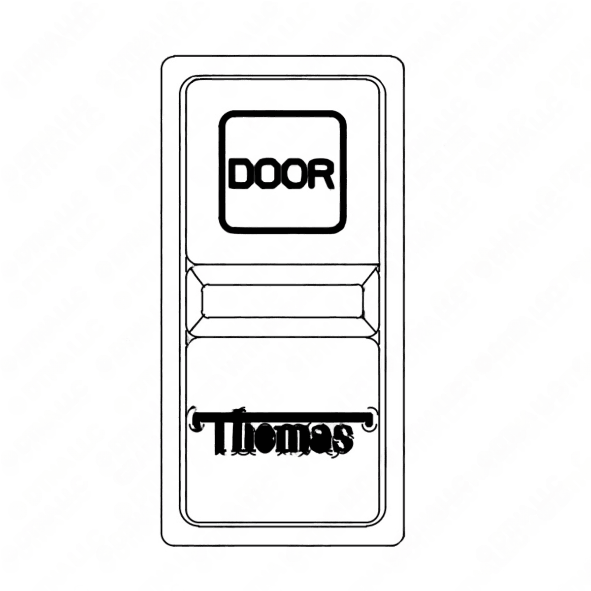 52004593 Thomas Built Bus | Rocker Switch - Door | Source One Parts Center