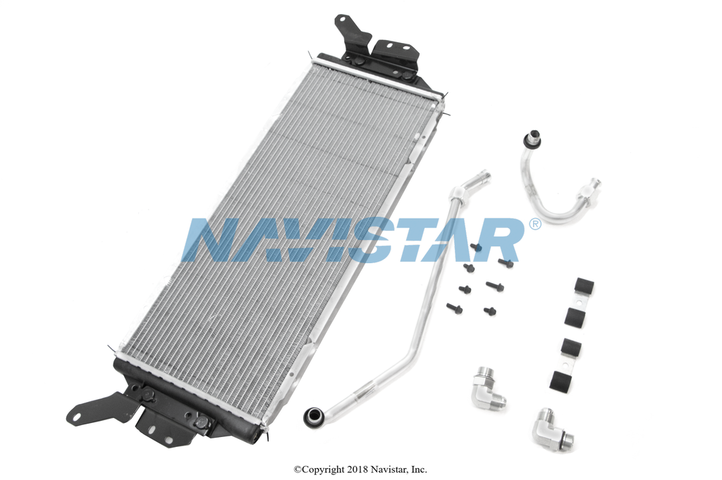 2604240C91 Navistar International | Radiator and Fuel Cooler with Two ...