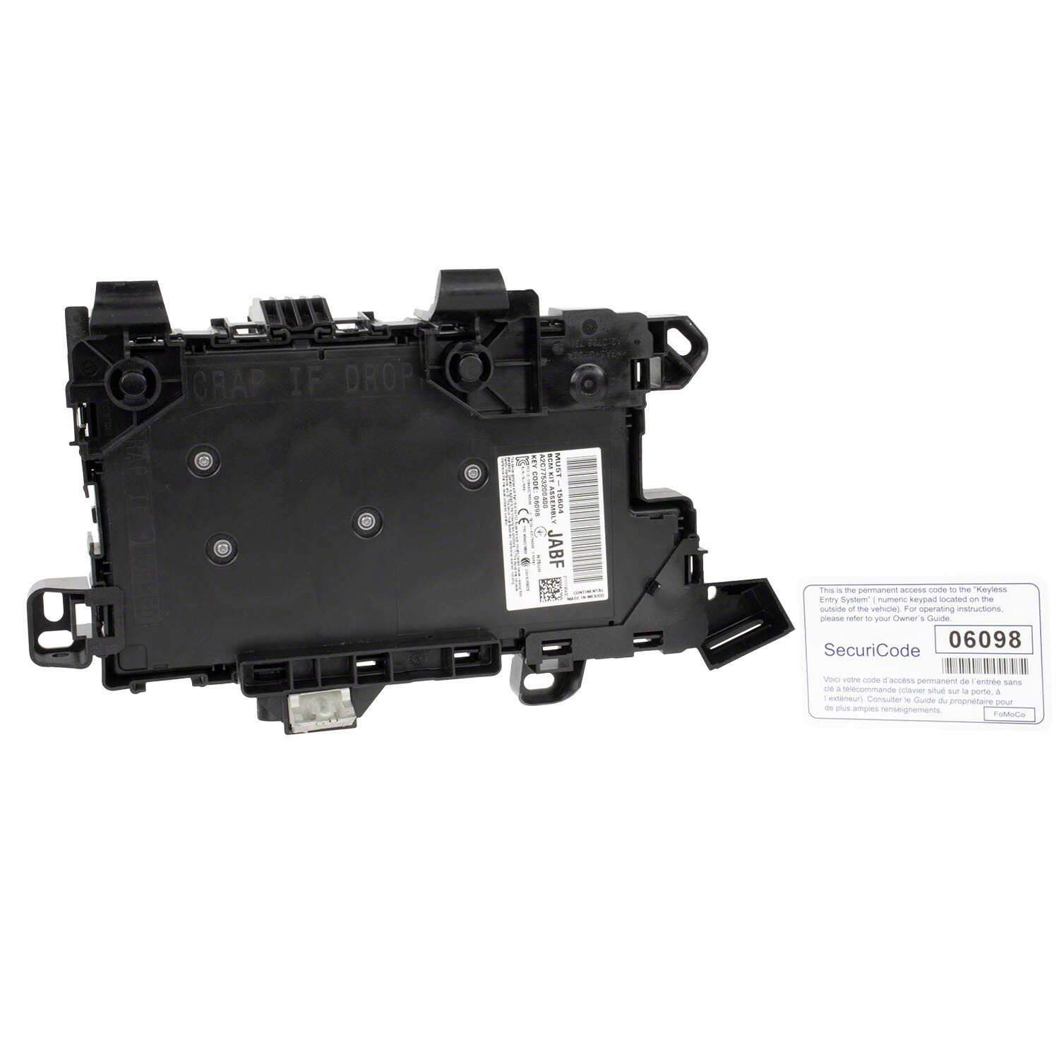 MU5Z15604N Ford | Alarm/Keyless Lock System Kit | Source One Parts Center