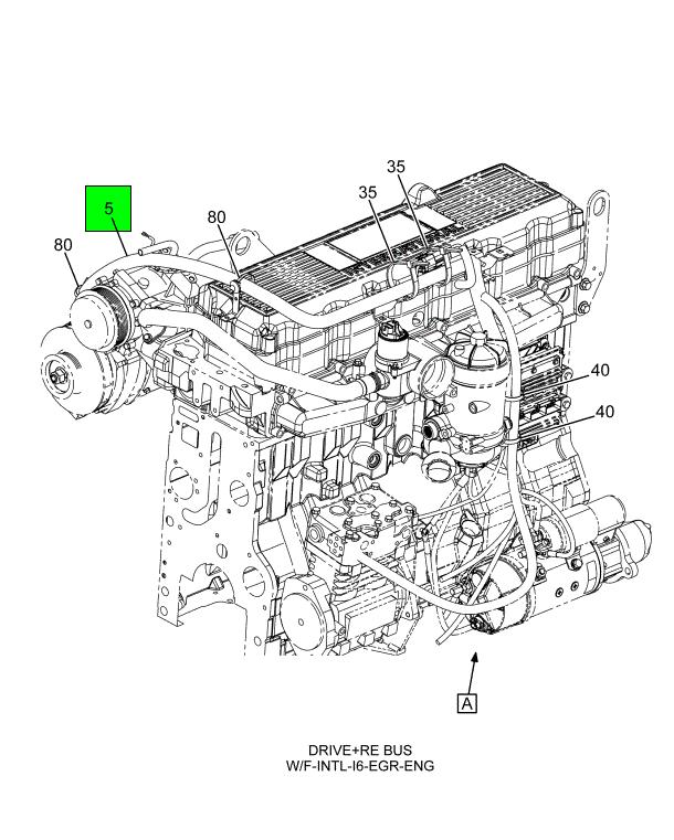 3616212C91 Navistar International | Engine Wiring Harness International ...