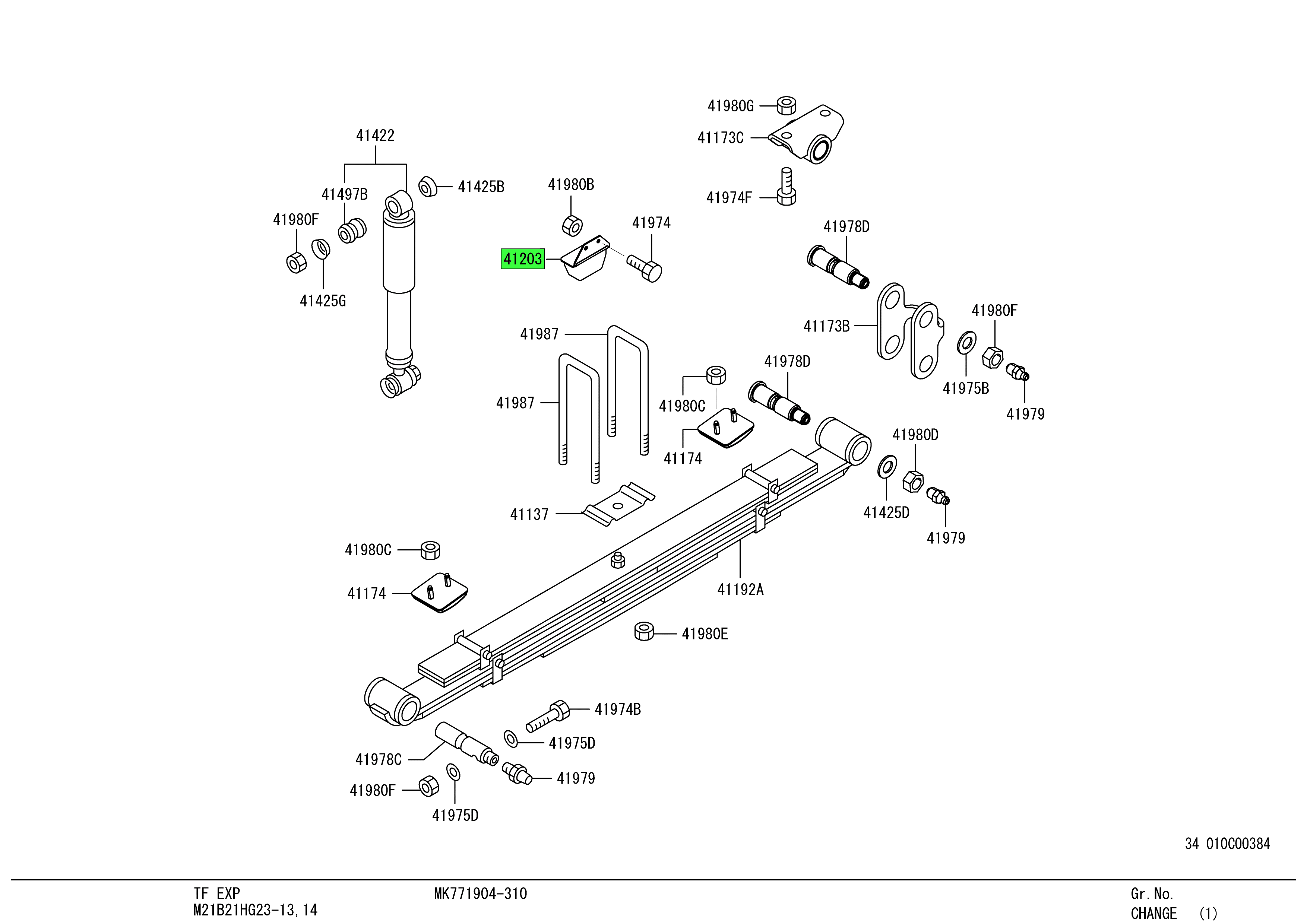 MK632635 Mitsubishi FUSO | Rear Suspension Spring Bump Stopper | Source ...