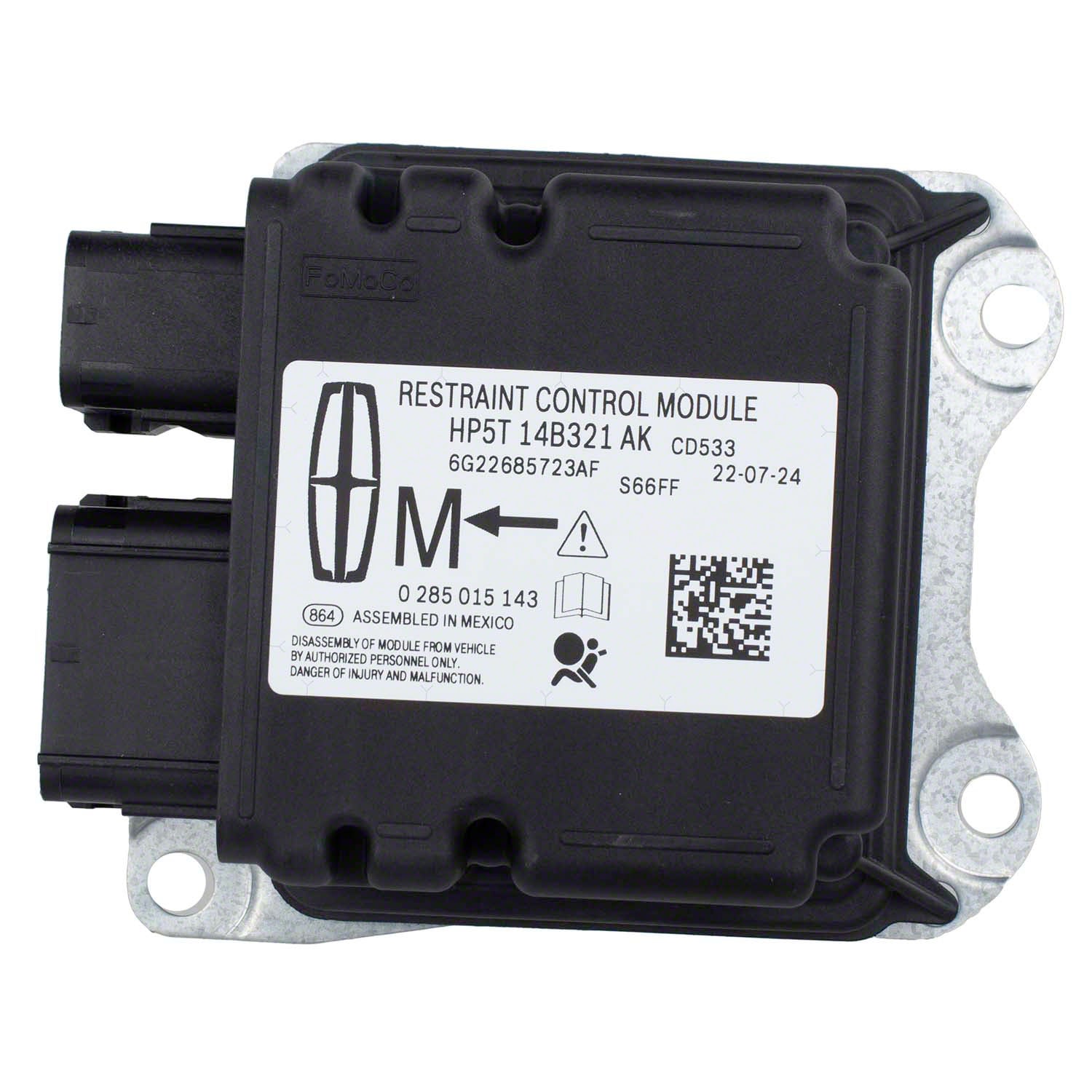 HP5Z14B321E Ford | Air Bag Control Module Sensor Multiple Restraint ...