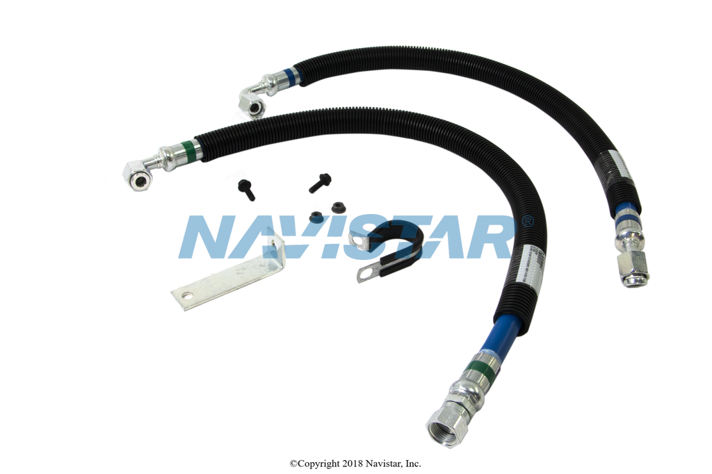 2514450C91 Navistar International | Oil Supply and Drain Hose Assembly ...