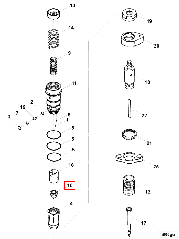 3349862 Cummins | Injector Cup | Source One Parts Center