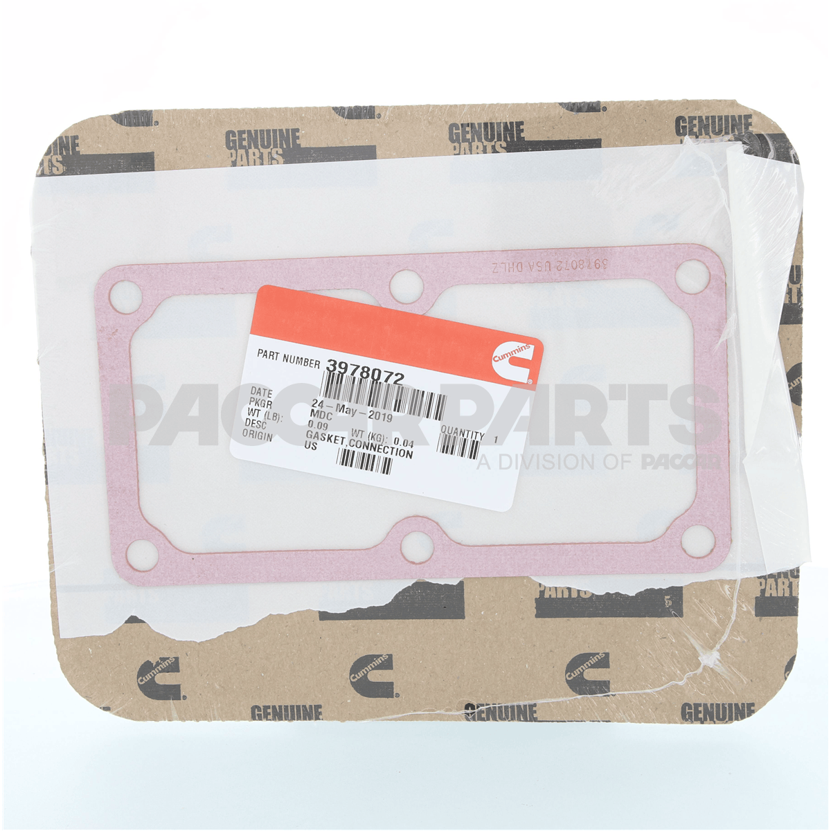 3978072CUM | Kenworth® | GASKETCONNECTION | Source One Parts Center
