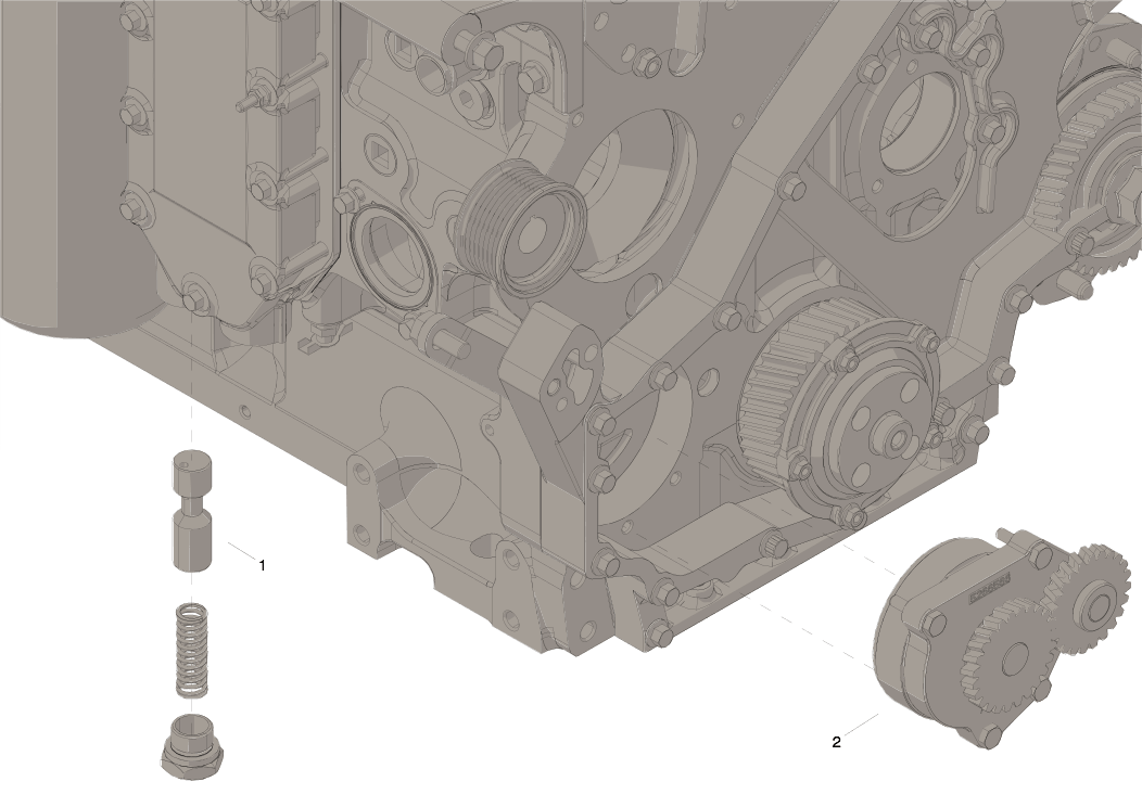 3800828 | Cummins® | Lubricating Oil Pump Kit | Source One Parts Center