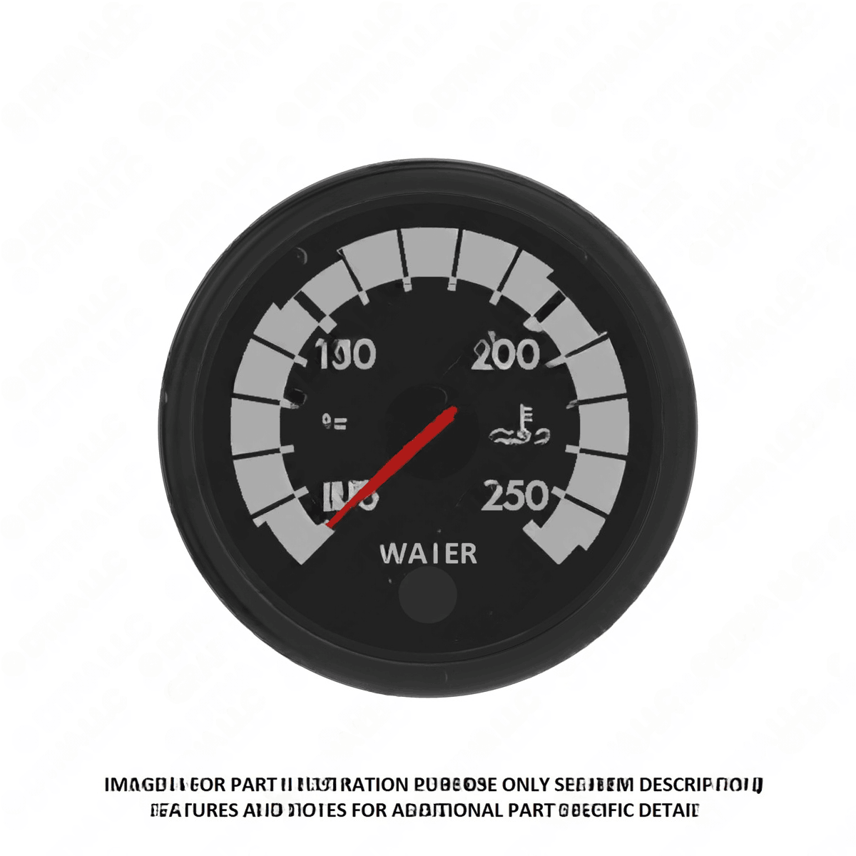 61202117 Thomas Built Bus | Temperature Gauge US Standard | Source One ...