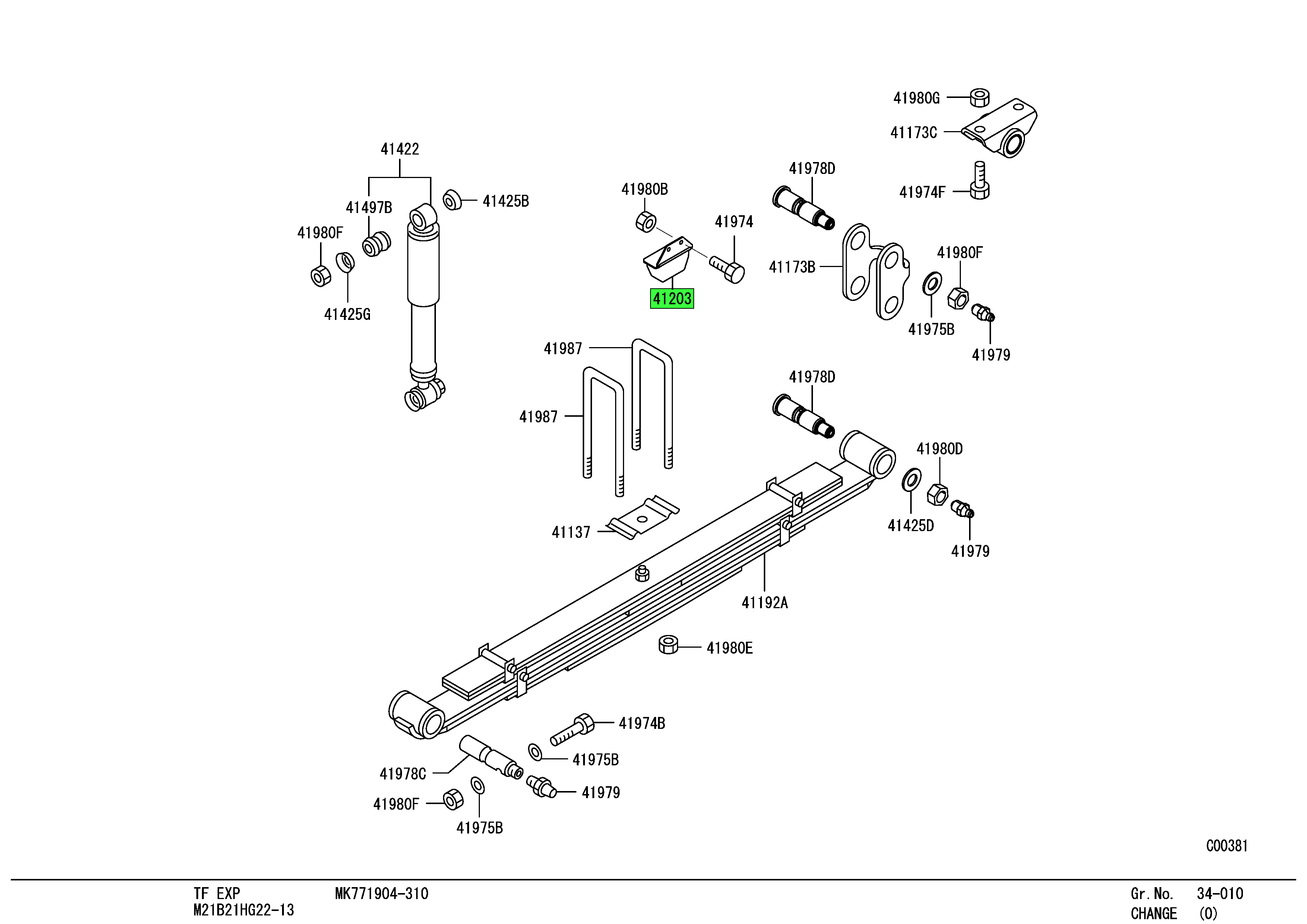 MK632635 Mitsubishi FUSO | Rear Suspension Spring Bump Stopper | Source ...