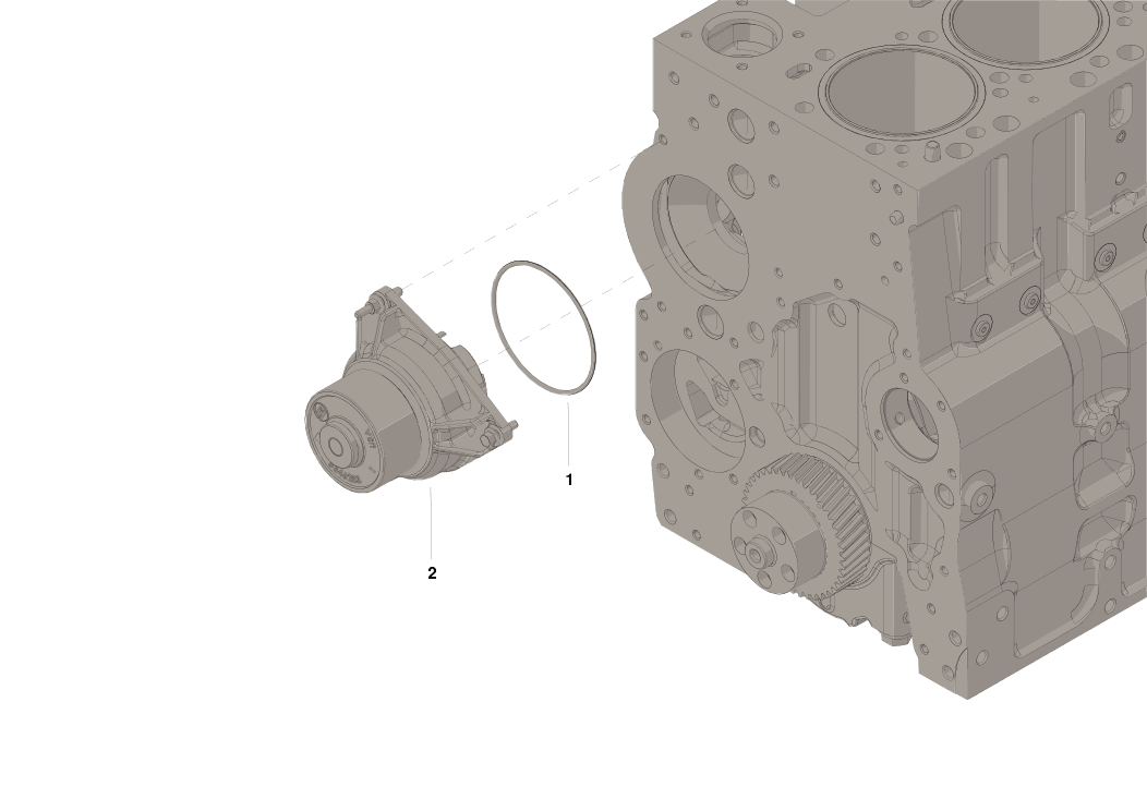 3800974 | Cummins® | Water Pump Kit | Source One Parts Center
