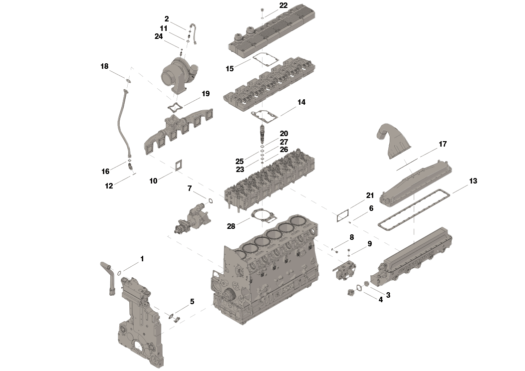 5473270 | Cummins® | Oversize Gasket Kit | Source One Parts Center