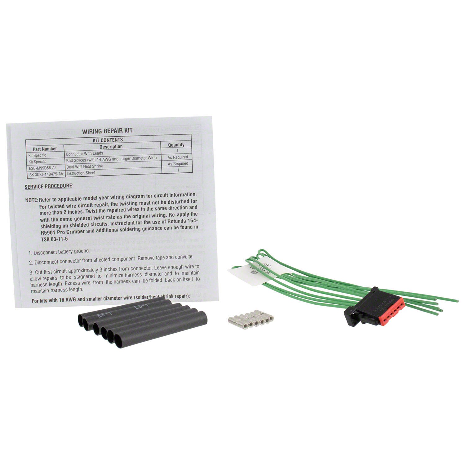 WPT1650 Ford | Brake Park Shift Interlock Solenoid Connector Wire ...