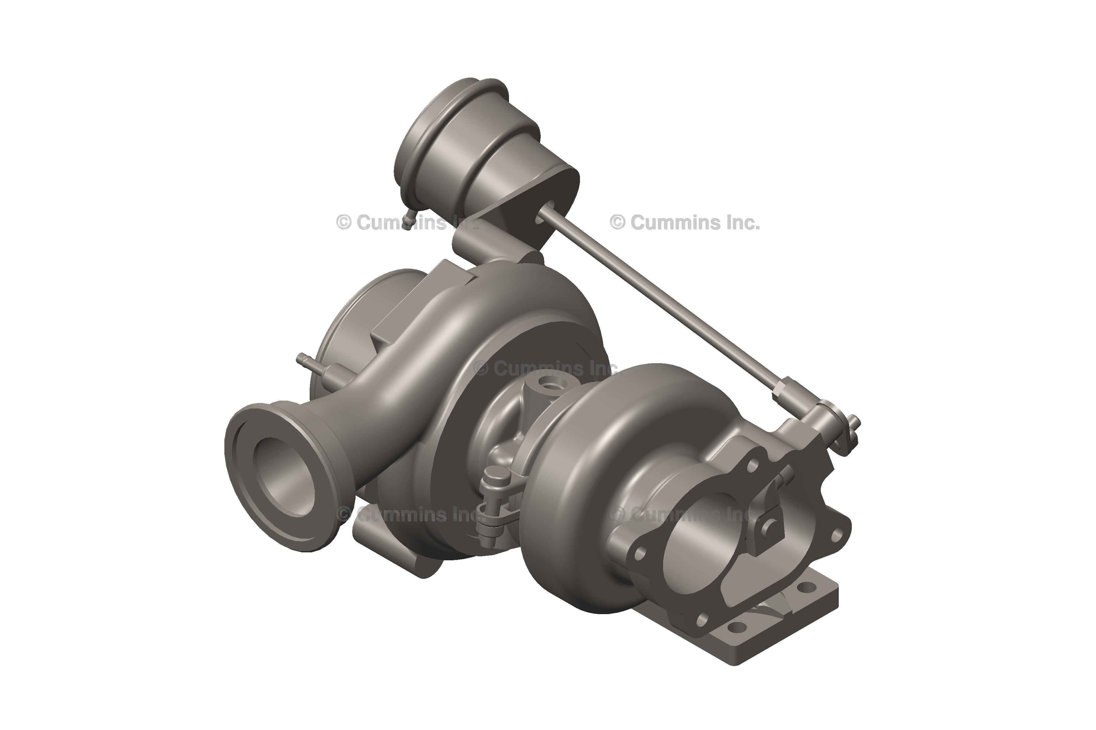 4984029 | Genuine Cummins® Non Card-to-tape Machine Rifle Turbocharger ...