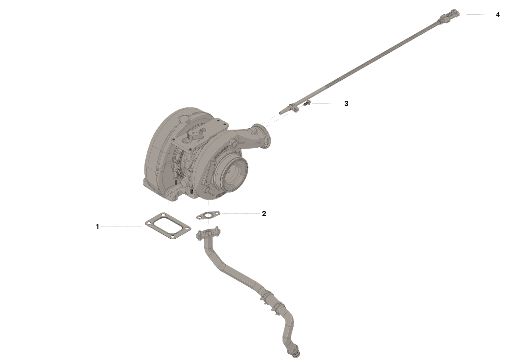 5457298 | Genuine Cummins® Turbocharger Kit | Source One Parts Center