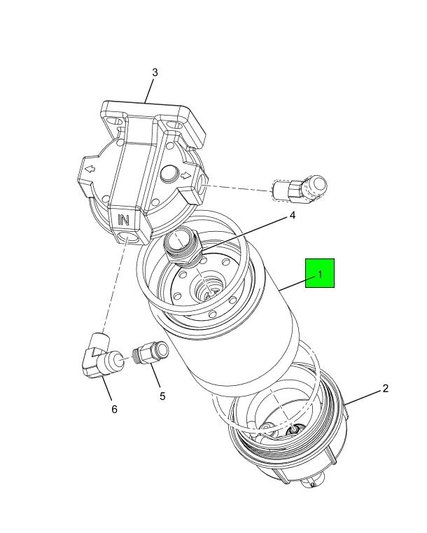 2590741C1 Navistar International | Fuel Filter Element | Source One ...