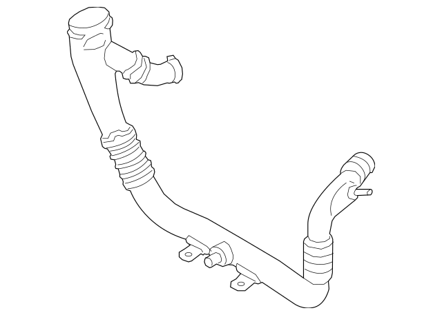 GK4Z9C623A Ford | Engine Air Intake Hose - 35L | Source One Parts Center