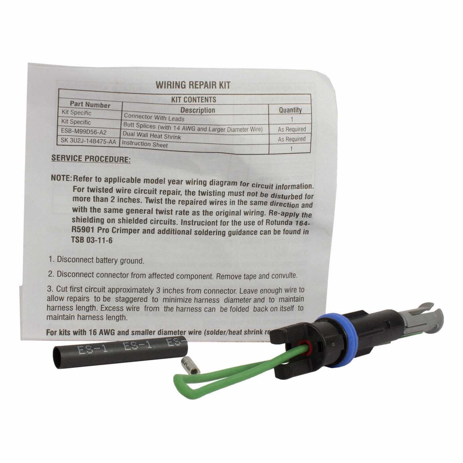 WPT1059 Ford | Diesel Glow Plug Connector Wire | Source One Parts Center