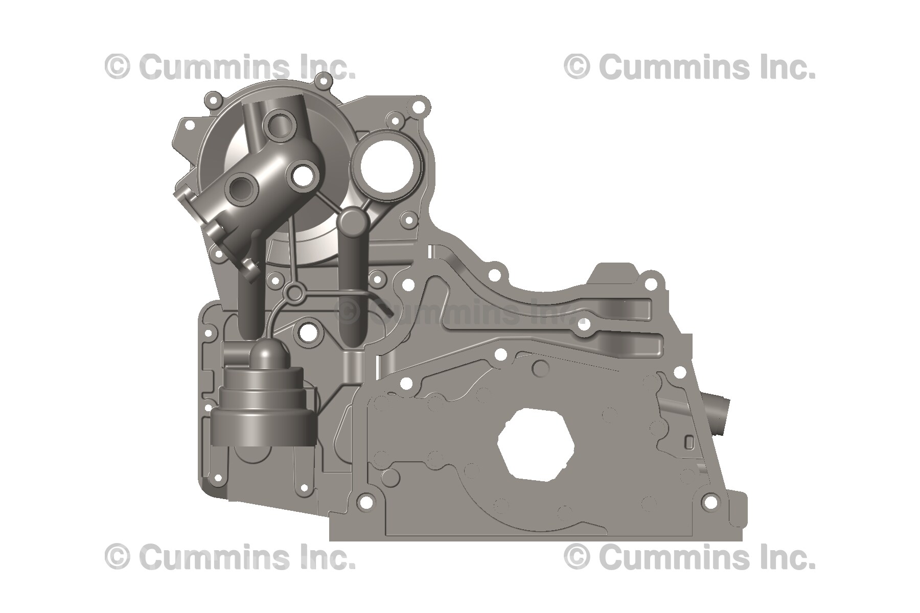 5563773 | Cummins® | Front Cover | Source One Parts Center