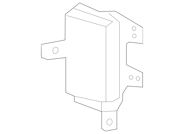 BL5Z14B321A Ford | Air Bag Control Module Sensor Multiple Restraint ...