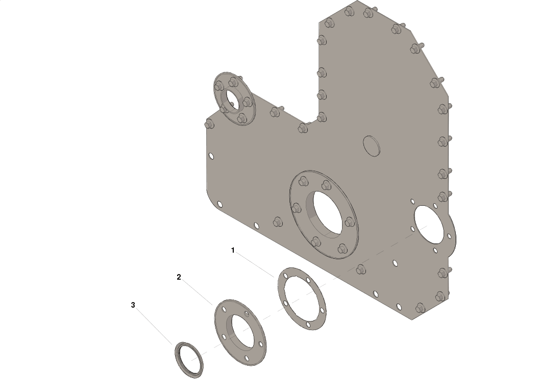 3804304 | Cummins® | Oil Seal Kit | Source One Parts Center