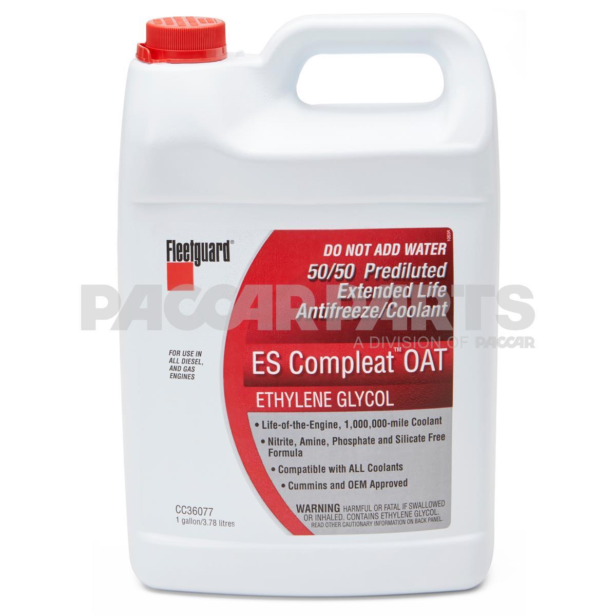 CC36077FLG | Kenworth® | COOLANT-E/G PRE-MIX EXTREME 1 GAL | Source One ...