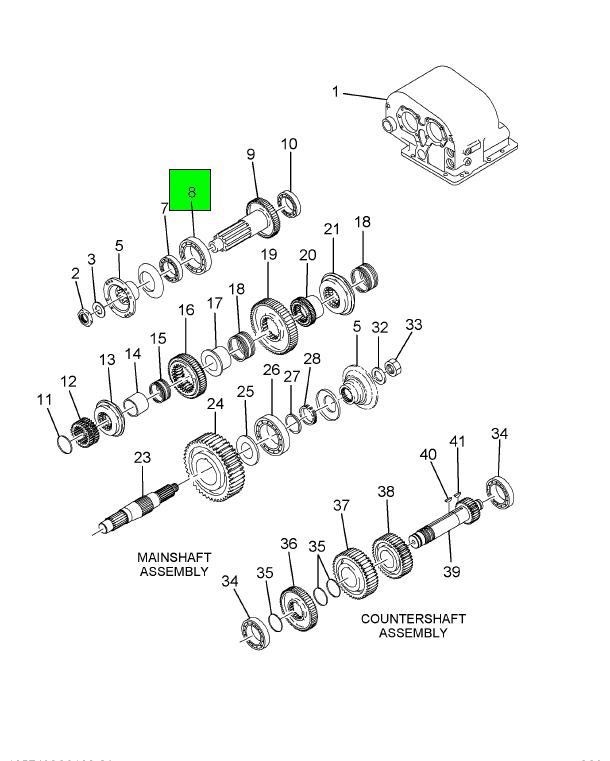 457362C91 Navistar International | Cylindrical Bearing | Source One ...