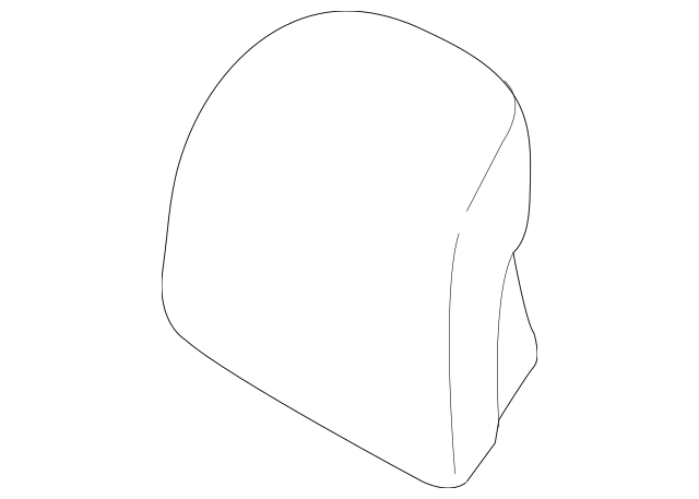 HP5Z54611A08BD Ford | Headrest Cover - Left Right Front | Source One ...