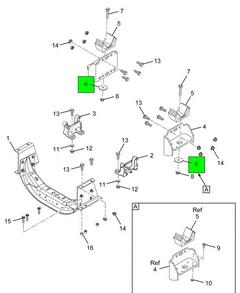 1664730C7 Navistar International | Rear Engine Mounting Snubber ...